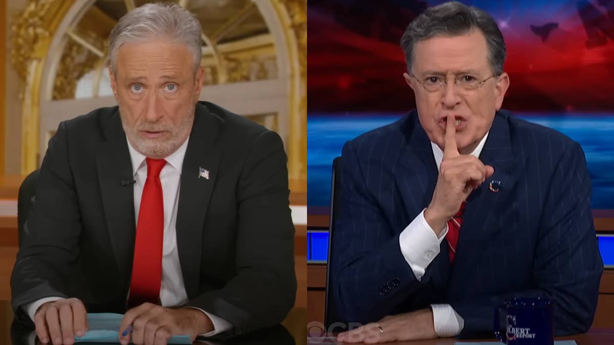 Jon Stewart And Stephen Colbert Shared Impassioned, Hilarious Reactions ...