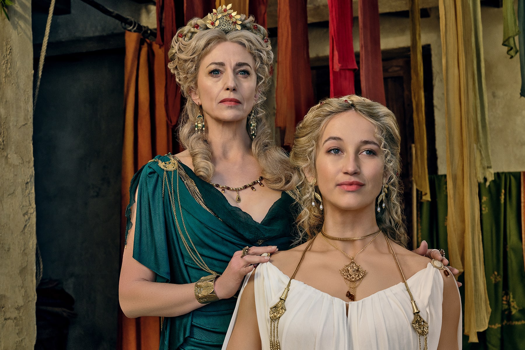 'Spartacus: House of Ashur' Stars Claudia Black & India Shaw-Smith on Power, Mystery, and ...